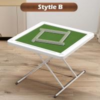 China Customizable Logo 4-Player Poker Card Mahjong Table for Outdoor and Indoor Activities for sale