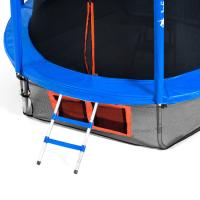 China Steel Frame 14 FT or OEM Adults and Kids Fitness Jump Bed Trampoline with Safety Net Indoor Sport for sale