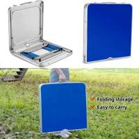 China Modern Design Folding Portable Table and Chair Set for Barbecue Beach Picnic Camping for sale