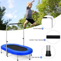 China Indoor Outdoor Foldable Collapsible Trampoline for Kids 4 FT or OEM Height Adjustable for sale