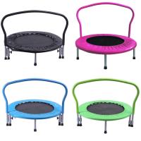 China Home Indoor Outdoor Portable Foldable Kids Jumping Bed 4FT Frame Size with Handle for sale