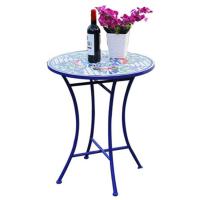 China European Outdoor Bistro Set for Balcony Small Three-Piece Table And Chair Garden for sale