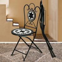 China European Outdoor Bistro Set for Balcony Small Three-Piece Table And Chair Garden for sale