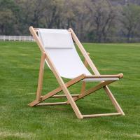 China Solid Wood Folding Lounge Chair for Outdoor Garden Beach and Camping Foldable Design for sale