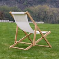 China Solid Wood Folding Lounge Chair for Outdoor Garden Beach and Camping Foldable Design for sale