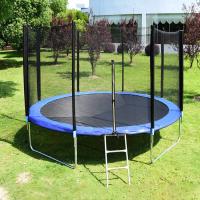 China Embroidery or Printing Custom Logo Trampoline for Indoor and Outdoor Play for sale