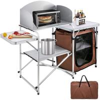 China Foldable Portable Table for Outdoor Garden Backyard Patio Villa Party Event Banquet for sale
