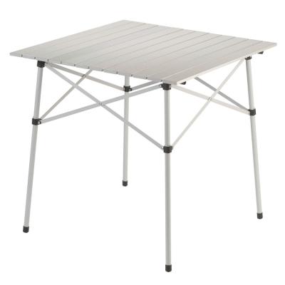 China Embroidery or Printing Logo Lightweight Aluminum Roll Up Table for Beach Picnic Camping for sale