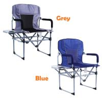 China Outdoor Camping Picnic Fishing Chair with Side Table Lightweight and Portable Design for sale