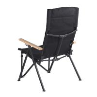 China Metal 4-Position Adjustable Backrest Folding Chair for Camping Fishing Hiking Outdoor for sale