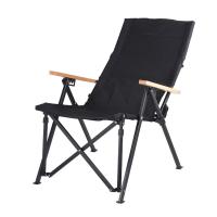 China Metal 4-Position Adjustable Backrest Folding Chair for Camping Fishing Hiking Outdoor for sale