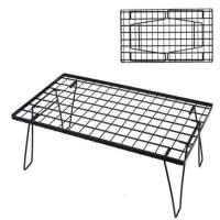 China Outdoor Folding Lightweight Portable Aluminum Metal Bamboo Table for Hiking and Camping for sale