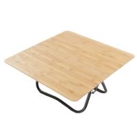 China Custom Logo Embroidery or Printing Lightweight Folding Table for Outdoor Travel Garden for sale