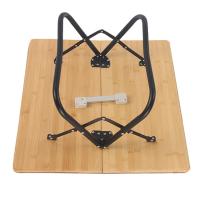 China Custom Logo Embroidery or Printing Lightweight Folding Table for Outdoor Travel Garden for sale