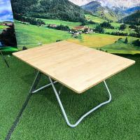 China Custom Logo Embroidery or Printing Lightweight Folding Table for Outdoor Travel Garden for sale