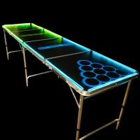 China Folding Portable Beer Pong Table for Outdoor Garden Bar Bistro Cafe Patio Party Event for sale