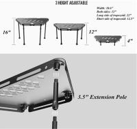 China 50*22*10/30/40cm DIY Beach Picnic Camping Coffee Dinning Tactical Table for Courtyard for sale