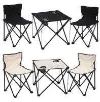 China Fishing Camping Beach Fabric Double Portable Outdoor Garden Chair and Table for Adults for sale