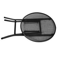 China Outdoor Cafe Bistro Patio Custom Logo Dining Table and Chair Sets with Stackable Design for sale