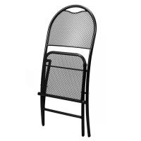 China Outdoor Cafe Bistro Patio Custom Logo Dining Table and Chair Sets with Stackable Design for sale