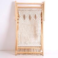 China Custom Logo Embroidery or Printing Outdoor Patio Camping Swimming Rope Weave Canvas Chair for sale
