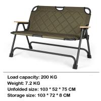 China Beach Chair for Outdoor Camping Fishing Garden Leisure Double Person Portable Folding for sale
