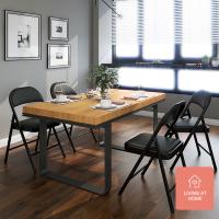 China Hospital Living Room Stackable Folding Dining Chair with Colorful Soft PU Leather for sale
