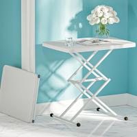 China Garden Office Indoor Outdoor TV Dinner Tray Table Portable Adjustable Sturdy Small Folding Table for sale