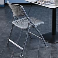 China Outdoor Banquet Events Plastic Metal Foldable White Black Dining Chair for Wedding Hotel for sale