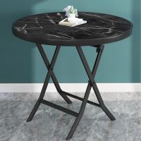 China Outdoor Table Metal Tempered Glass Square Round Folding Foldable Coffee Dining Table for sale