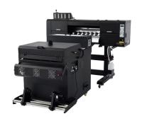 China 60cm A1 Size DTF Pet Film Transfer Printing Machine with 2 i3200 Printers 600mm Width for sale