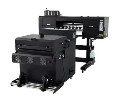 China Dual Head XP600 I3200 DTF Printer Set 600mm with Powder Shaker 220V 110V A1 Print Size for sale