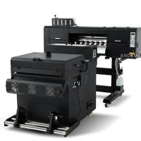 China 60cm PET Film DTF Heat Press Machine 2 Head I3200 CMYKW 5 Colors 220V for sale