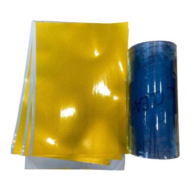 China UV DTF AB Film A3 30cm x 33cm Roll-to-Roll Printing Sticker Material for Peelable Applications for sale