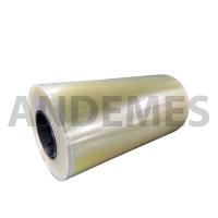 China UV Transfer Stickers AB Film 30cm Width 75-150μm Thickness for Cold Peeling Applications for sale