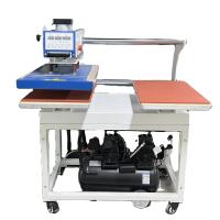 China AMS-4060 Double Station Heat Press Machine 40x60cm 3800W for T-Shirt Printing and Sublimation for sale