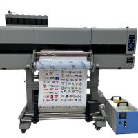 China 130 KG Automatic DTF Printer UV A1 Roll to Roll UV DTF Printer for Sticker Printing for sale