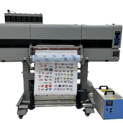China 130 KG Automatic DTF Printer UV A1 Roll to Roll UV DTF Printer for Sticker Printing for sale