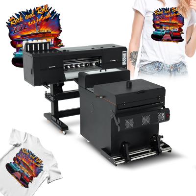 China Multicolor 60cm DTF Printer with Pigment Ink i3200 Head 600mm Printing Width for sale