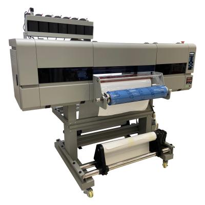 China 24 Inch Roll to Roll 60cm Wide UV Printer with 3 EPS I3200 Heads and Laminator All In One for sale