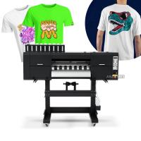 China A1 Fluorescent DTF Printer 3 Head I3200 Hoson Motherboard 24 Inch High Speed for sale