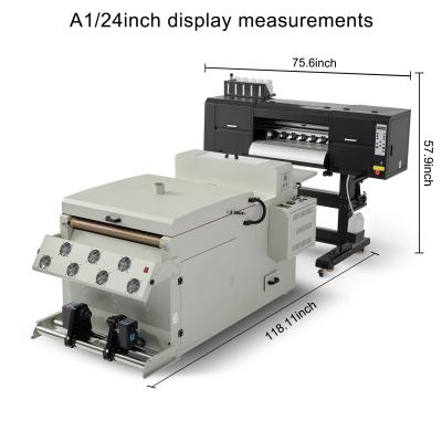 China Andemes A1 DTF Printer XP600 I3200 60cm DTF Transfer Printer for Textile Printing for sale