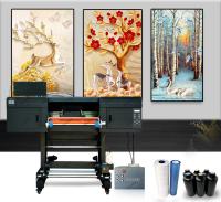 China A1 60cm UV DTF Sticker Printer 3 I3200 Heads Roll to Roll 600mm Media Width for sale