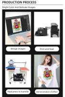 China Andemes A3 DTF Printer with White Ink Circulation System for Cloth and Label Printing Windows 7 8 10 for sale