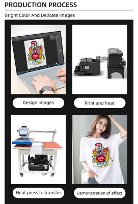 China Andemes A3 DTF Printer with White Ink Circulation System for Cloth and Label Printing Windows 7 8 10 for sale