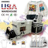 China A3 Dtf Printer XP600 Heads Printing Machine With Shaker Powder Machine for sale