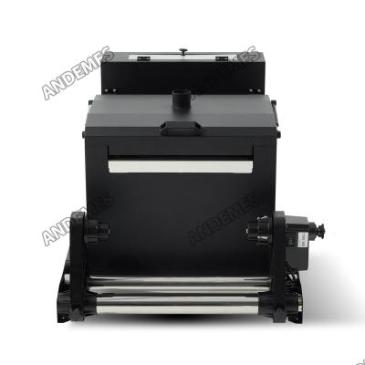 China ANDEMES A2 DTF Printer with Powder Shaker 42cm PET Film Printing 2 Xp600 Heads for sale