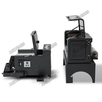 China A2 DTF Printer 42cm with XP600 Print Head and Powder Shaker Machine 140kg for sale