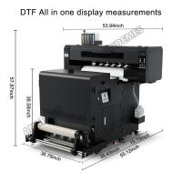 China Commercial 60cm Print Width DTF Printer with I3200 Printhead and Touch Screen Control for sale
