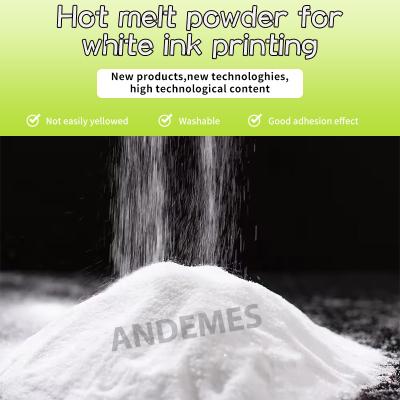 China 1kg Hot Melt Adhesive Powder TPU for DTF Printer White Black 80-120 Mesh for sale
